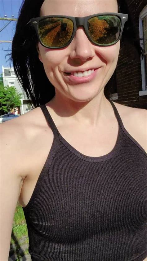 I Cant Even Go For A Walk Around The Block Without Pulling My Tits Out My Neighbors Must Love