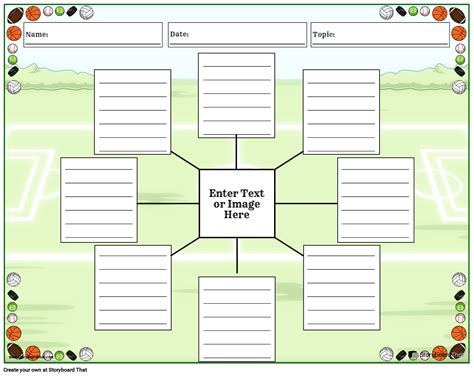 Spider Map Color Landscape 7 Storyboard Av No Examples
