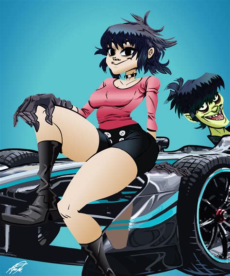 Noodle Gorillaz By Grillhou5e On Deviantart