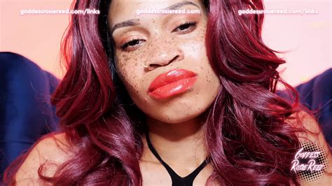 Goddess Rosie Reed Lipstick Mouth Fetish Worship Ebony Lips Xhamster