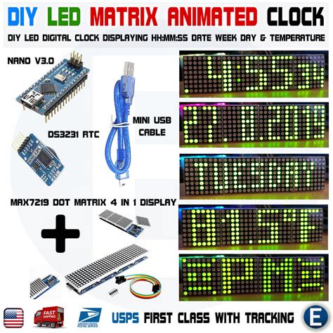 Arduino Nano Clock