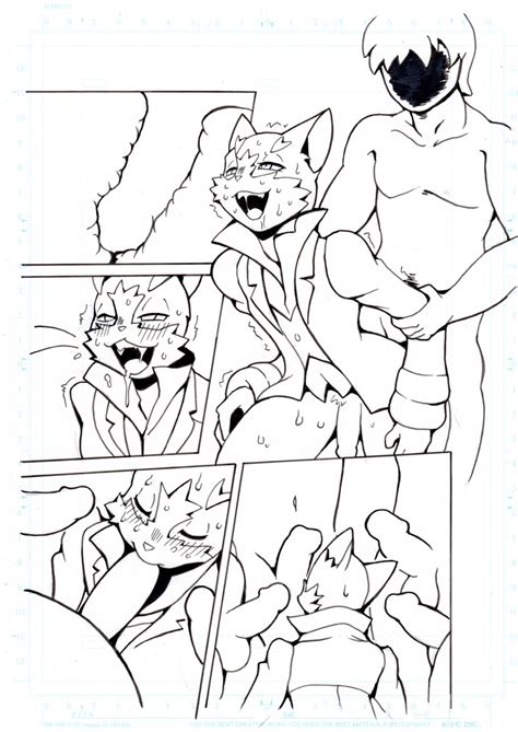 Rule 34 2015 Anal Anal Sex Anthro Balls Blush Bottomless Clothed Clothing Comic Cum Doujinshi