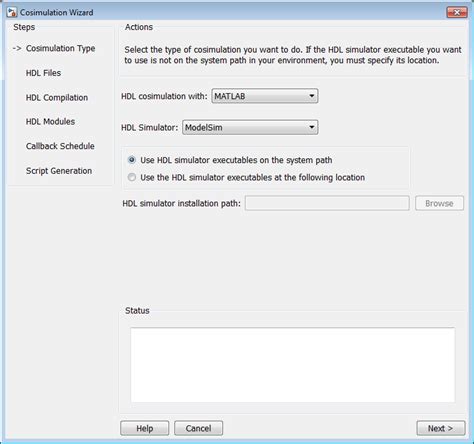 verify hdl module with matlab component function using cosimulation wizard matlab and simulink