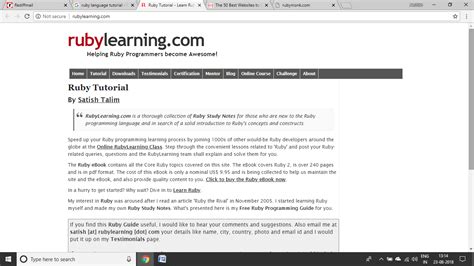 learn ruby 30 best ruby tutorials for programmers stackify