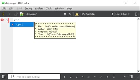 qtcreator中添加快捷注释方法 qt快速注释 csdn博客
