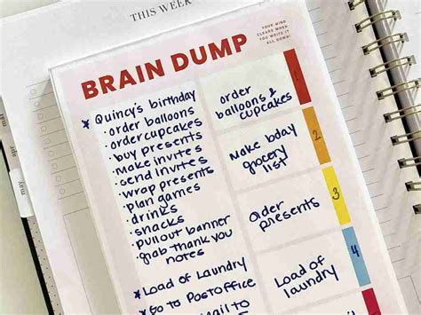 How To Do A Brain Dump Simple Purposeful Living