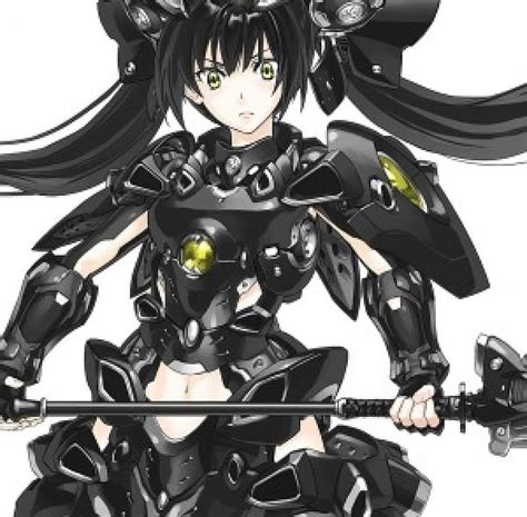 1920x1080px 1080p Free Download Mecha Girl Armor Pretty Mecha Girl Anime Black Hd
