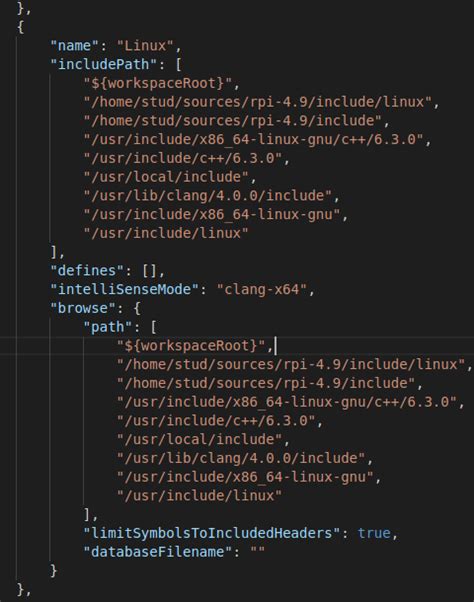 include path doesn t include the custom paths inserted · issue 1190 · microsoft vscode cpptools
