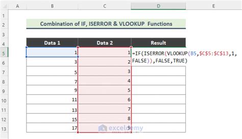 Excel If Value Exists In Column Then TRUE ExcelDemy
