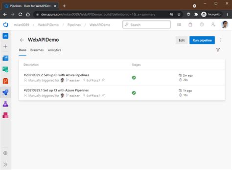 continuous integration continuous deployment ci cd with azure devops