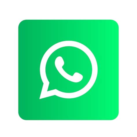 Premium Vector Whatsapp Square Logo Vector