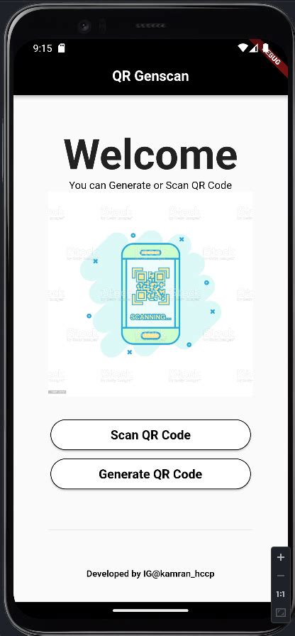 how to generate qr code in flutter