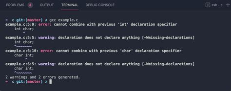keywords in c explanation with examples codevscolor