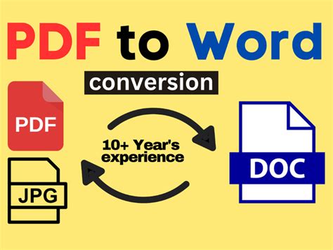 image pdf converted in word pdf conversion upwork