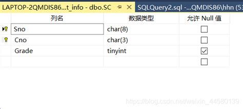 通过sql语句创建与管理数据表 创建course表的sql语句 csdn博客
