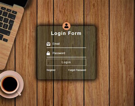 cara membuat form login transparan dengan html dan css ardanisite