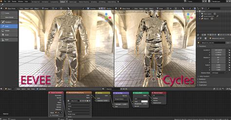 Black Reflections In Cycles Working Ok In EEVEE Lighting And