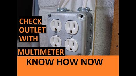 How To Test Wall Outlet With Multimeter