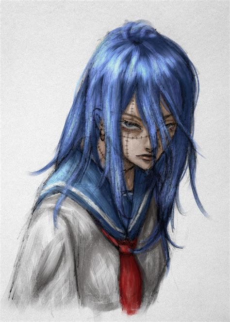 Mahito Female Version Yes I Drew The Stitches Incorrectly
