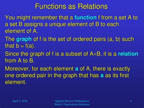 applied discrete mathematics week 9 equivalence relations ppt download