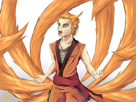 Kurama Humanization By Okamidanart On Deviantart