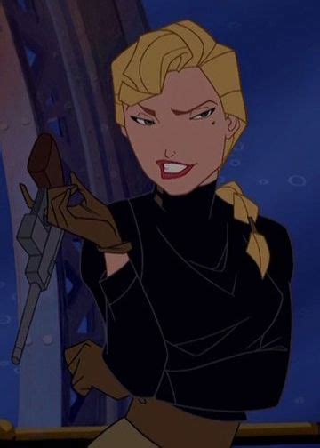 Helga Sinclair Atlantis The Lost Empire Disney Disney Art