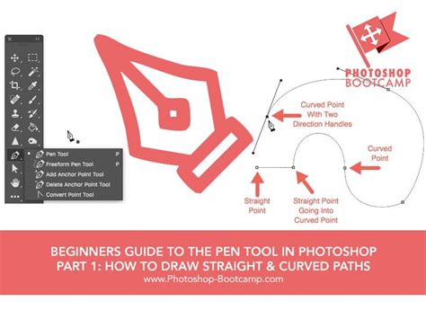 Beginners Guide To The Pen Tool In Photoshop Part 1 How To Draw