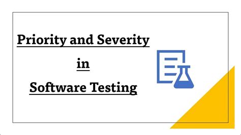 priority and severity in software testing youtube