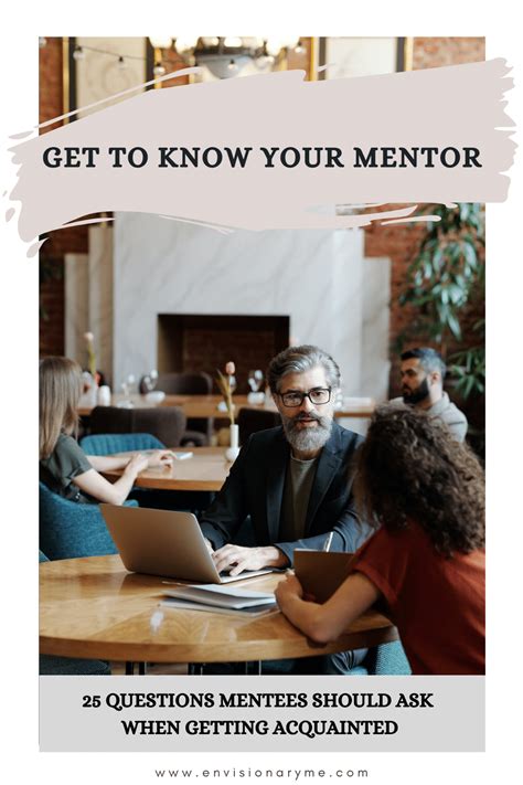 25 Questions To Ask A Mentor When Getting Acquainted