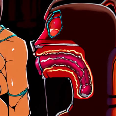 Rule 34 Ai Generated Big Penis Bondage Bondage Gear Cock Gag Colored Deep Throat Deepthroat