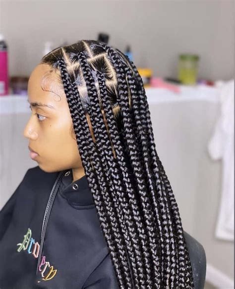 100 Box Braids Hairstyles For Black Women To Try In 2024
