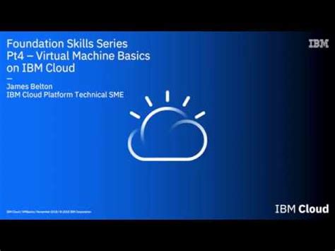 IBM Cloud Foundation Skills Series File Storage Lab YouTube