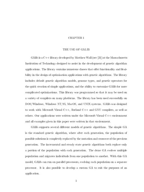 usinggalib pdf pdf genetic algorithm subroutine