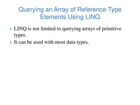 introduction to linq chapter ppt download