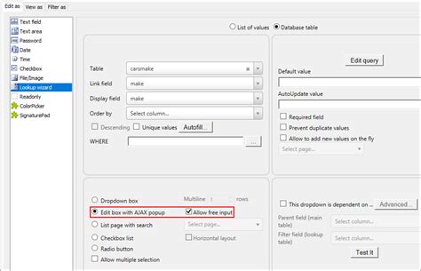 AJAX Based Functionality