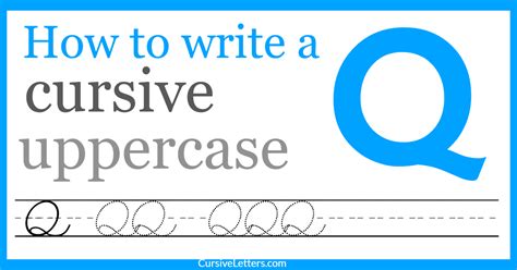 Capital Q In Cursive