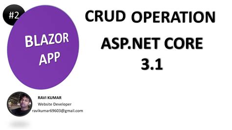 2 Crud Using Blazor With Entity Framework Core In Asp Net Core 3 1