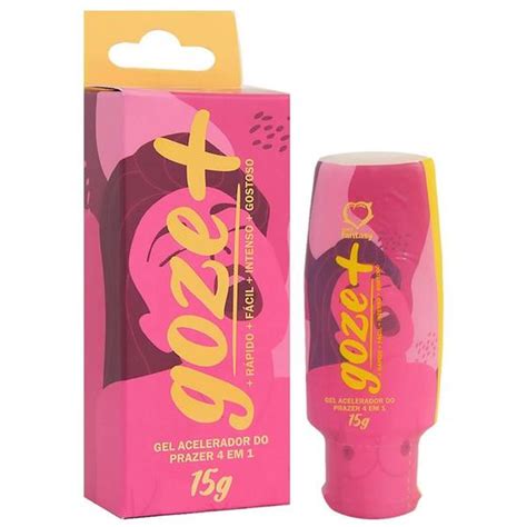 Gel Goze Mais Acelerador Do Prazer 4 Em 1 Orgasmo 15g Sexy Fantasy Lubrificante Íntimo
