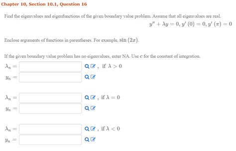 solved chapter 10 section 10 1 question 16 find the