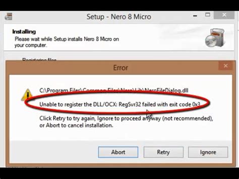 How To Fix Error Unable To Register The DLL OCX RegSvr32 Failed