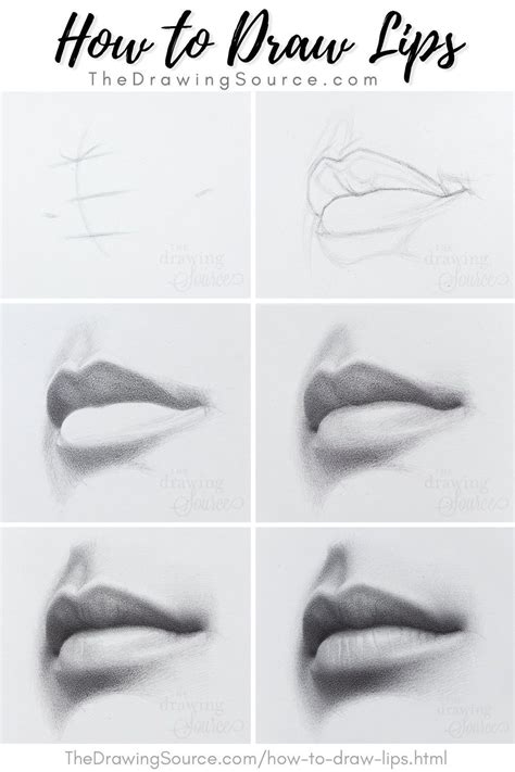 How To Draw Lips Step By Step Artofit