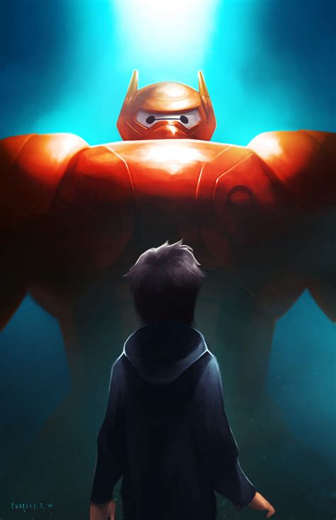 Hiro Hamada Хиро Хамада Такатихо Honey Lemon Хани Лемон Айко Миядзаки Baymax