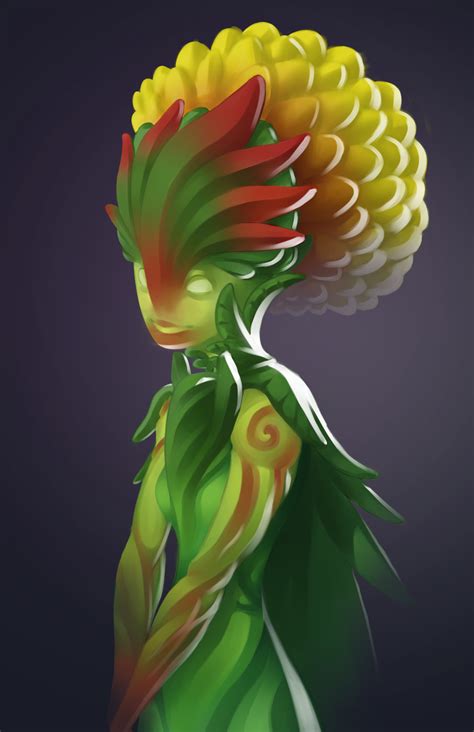 Artstation Plant Girl