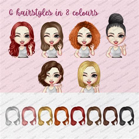 Sassy Girls Clipart Naughty Clipart Chibi By Amandacolor