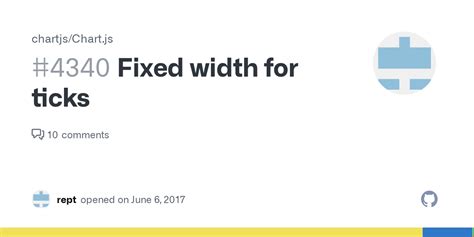 Fixed Width For Ticks Issue 4340 Chartjs Chart Js GitHub