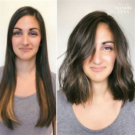 Omg Worthy Transformations Lob Hairstyle Hairdo Hairstyles Medium Hair