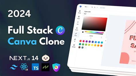 Build A Canva Clone With Nextjs React Honojs Next Auth V5 Premium
