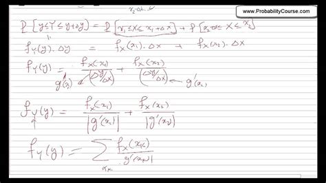 30 functions of continuous random variables 2 youtube