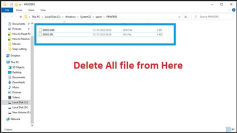 How To Reset Print Spooler Services Clear The Print Spooler SAS
