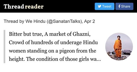 Thread By SanatanTalks On Thread Reader App Thread Reader App